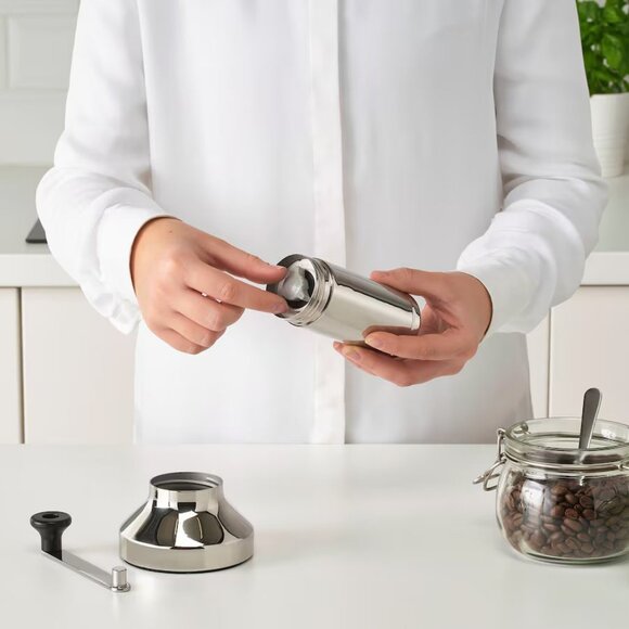 IKEA | Kitchen | Ikea Metallisk Coffee Grinder Stainless Steel | Poshmark